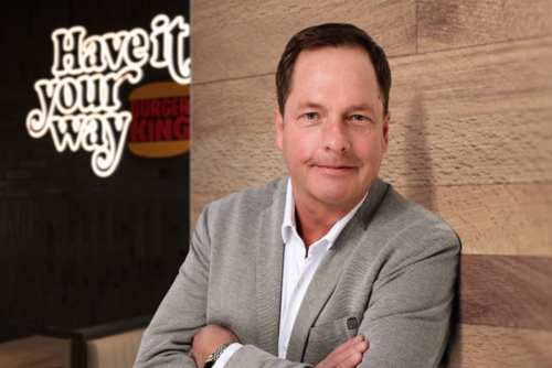 Hans Fux ist Franchise Director bei Burger King: Tageskarte