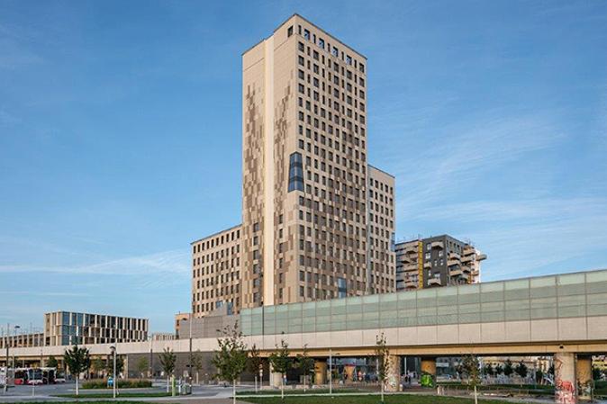 Holzhotel Dormero-HoHo in Wien eröffnet: Tageskarte
