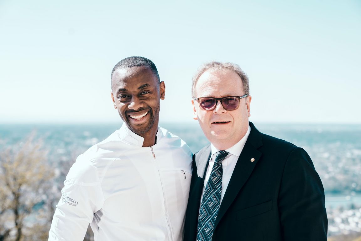 „New Dining“-Konzept auf dem Petersberg mit Sternekoch Anthony Sarpong ...