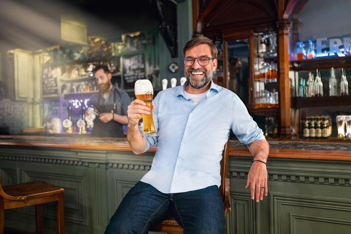Erdinger startet Kampagne mit Jürgen Klopp: Tageskarte