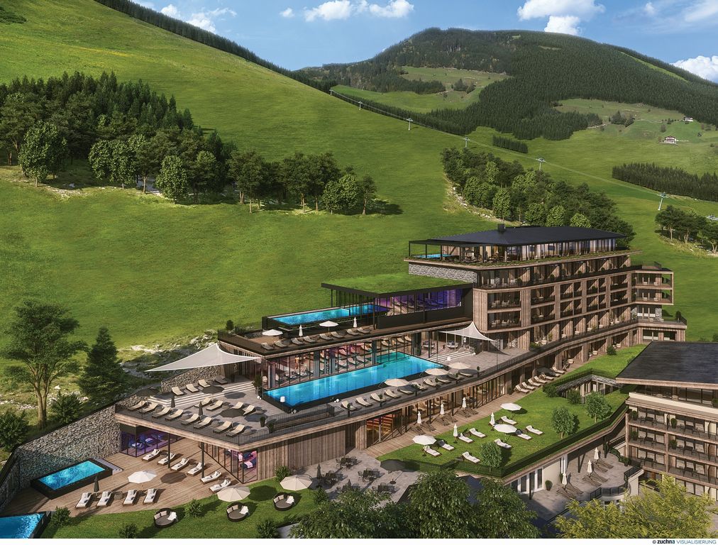 Das Edelweiss: Aus einem Familienbetrieb wird ein alpines Hotel-Resort ...