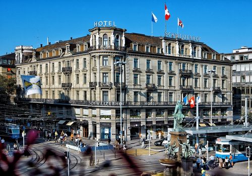 Hotel Schweizerhof in Zürich jetzt 5-Sterne-Hotel: Tageskarte
