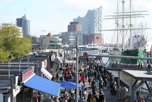 Wieder mehr Touristen in Hamburg: Tageskarte