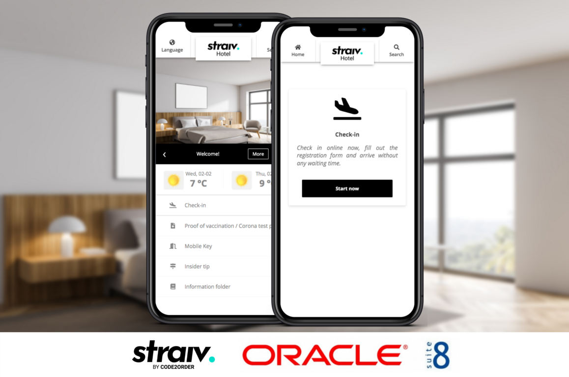 straiv by CODE2ORDER bietet neue Schnittstelle zu Oracle Suite8: Tageskarte
