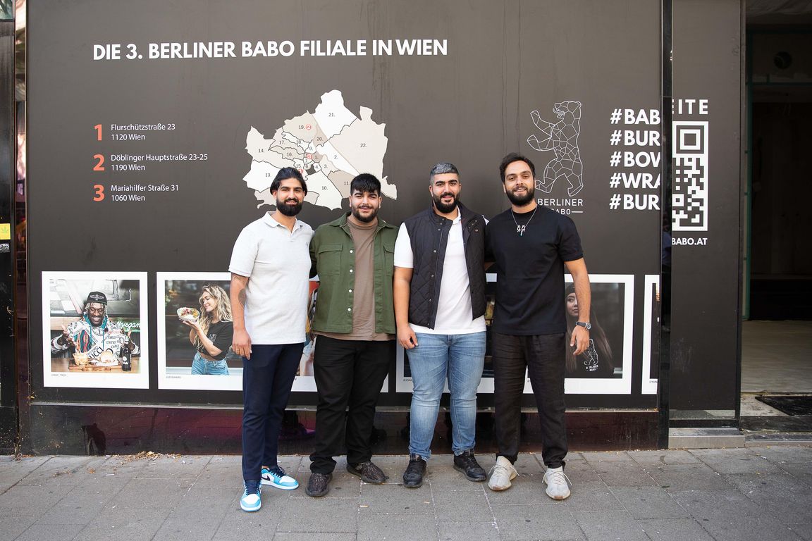 Flagship-Restaurant von Berliner Babo entsteht in Wien: Tageskarte