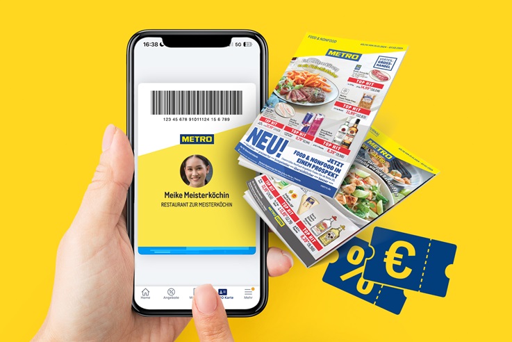 Mit der METRO App alle Vorteile im Überblick: Tageskarte